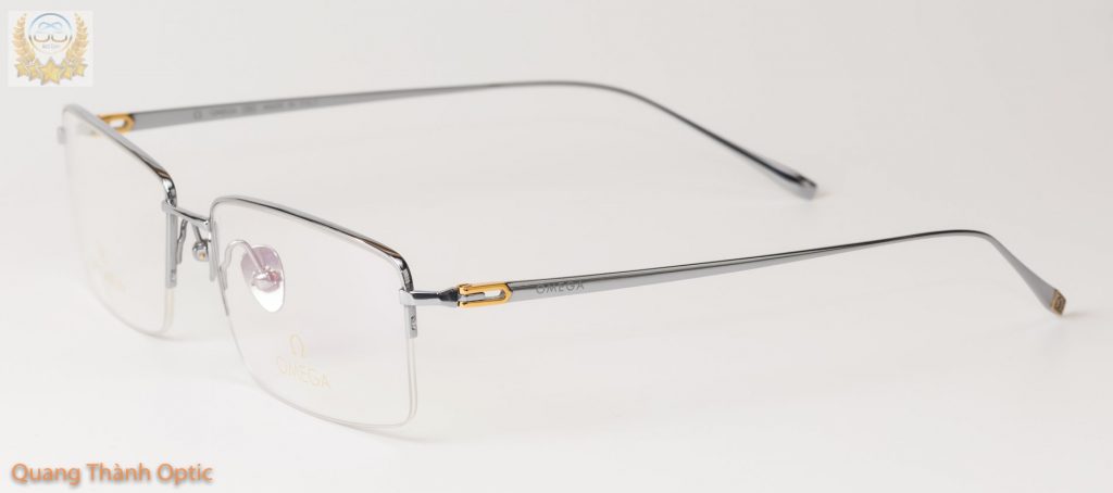 Gọng kính Omega 511629 chất liệu Titanium mạ vàng 18k - Kính mắt Quang ...
