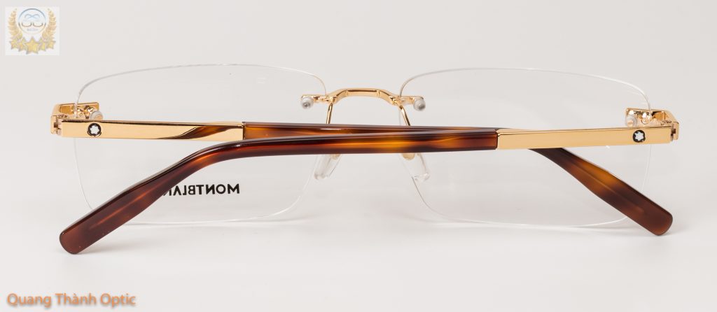 Gọng kính Omega 511629 chất liệu Titanium mạ vàng 18k - Kính mắt Quang ...